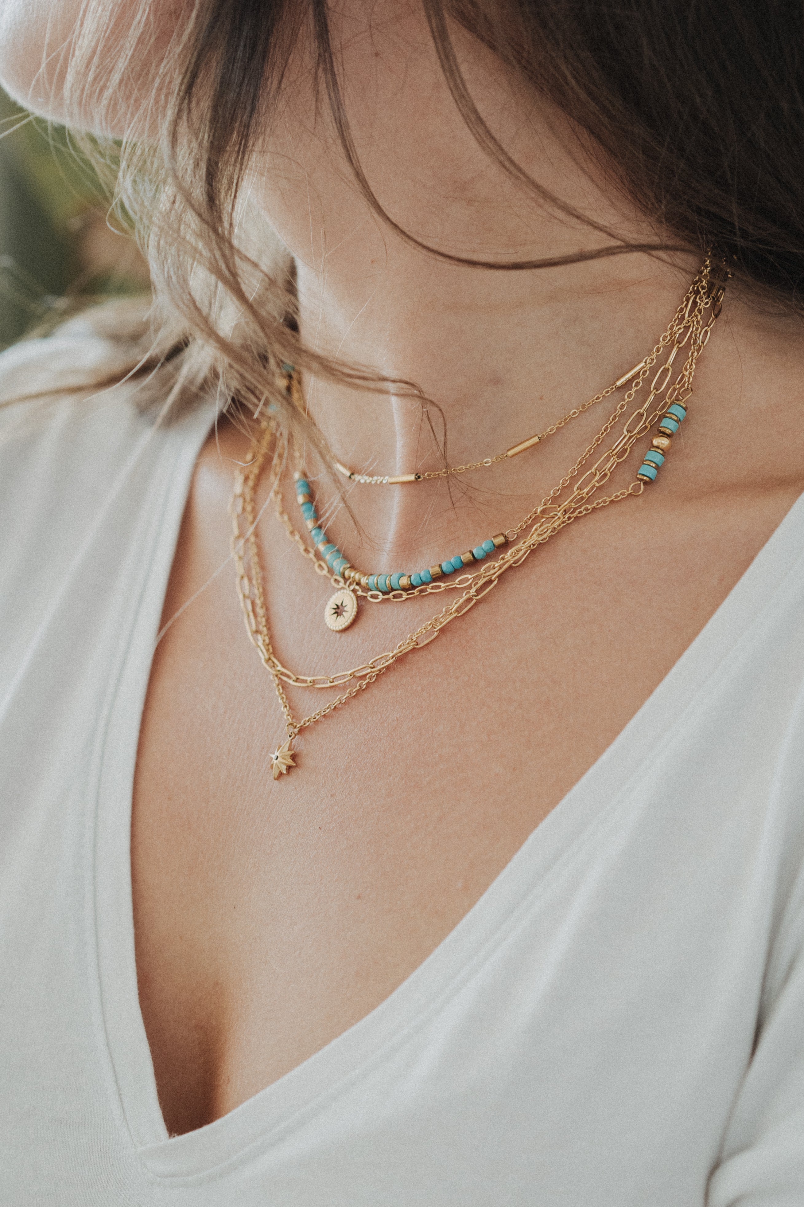 Boho chic necklaces store